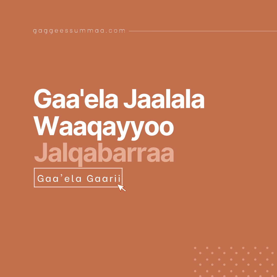 Gaa'ela Jaalala Waaqayyoo
